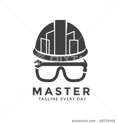 Master Building logo design template - Stock Illustration [68558464 ...