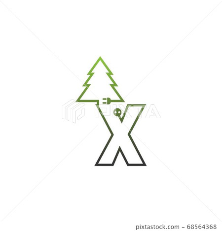 Letter tree Logo, Concept Letter + icon tree - Stock Illustration ...