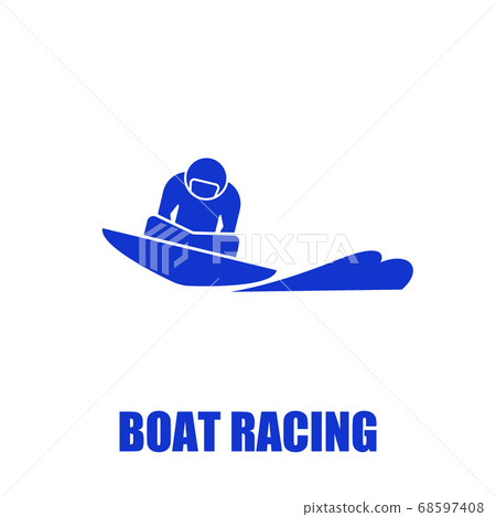 Boat race icon - Stock Illustration [68597408] - PIXTA