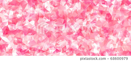 Glittery pink cubism background - Stock Illustration [68600979] - PIXTA