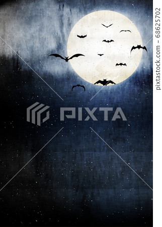 Halloween watercolor night sky background - Stock Illustration ...
