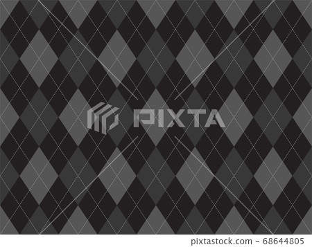 Argyle pattern seamless. Fabric texture - Stock Illustration [68644805 ...