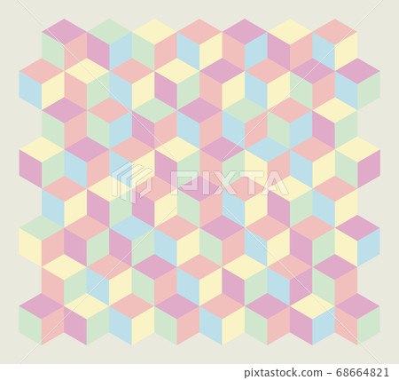 Background material geometric pattern block - Stock Illustration ...