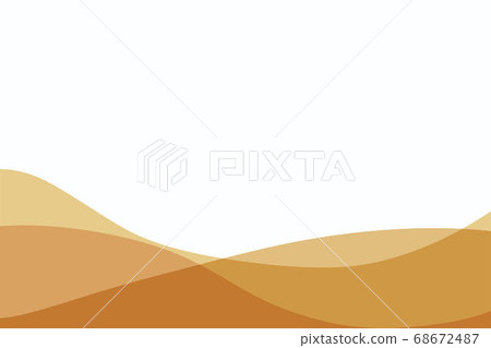 Simple brown background - Stock Illustration [68672487] - PIXTA