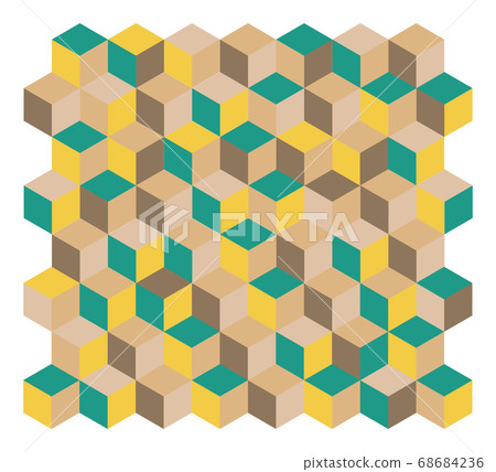 Background material geometric pattern block - Stock Illustration ...