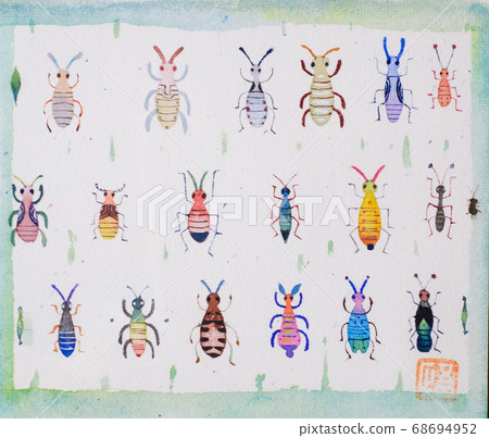 Fancy bug - Stock Illustration [68694952] - PIXTA