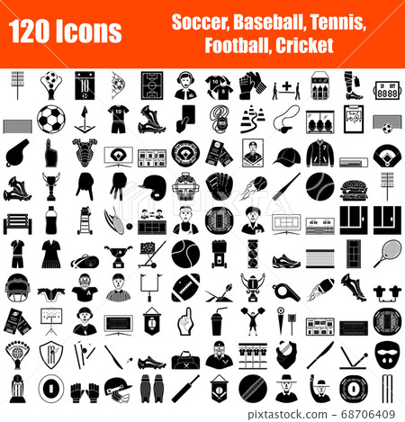 Set of 120 Icons - Stock Illustration [68706409] - PIXTA