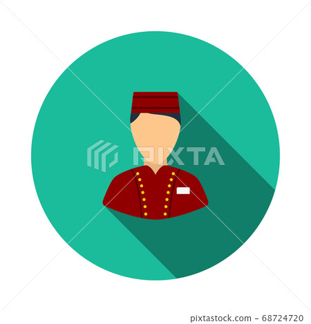 Hotel Boy Icon - Stock Illustration [68724720] - PIXTA