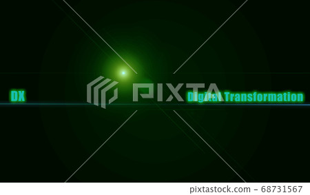 DX background material image black background - Stock Illustration ...
