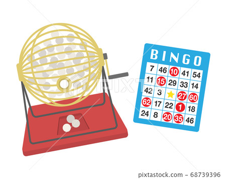 Bingo game illustration - Stock Illustration [68739396] - PIXTA