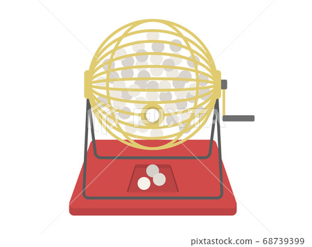 Illustration of bingo machine - Stock Illustration [68739399] - PIXTA