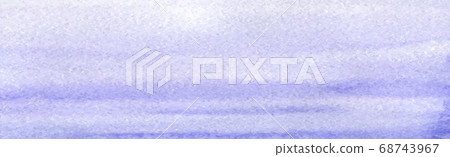 Realistic blue watercolor panoramic texture on - Stock Illustration ...