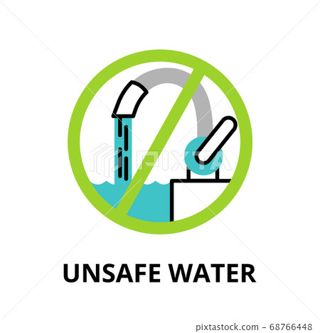 Infographic concept of Unsafe Water - Stock Illustration [68766448] - PIXTA