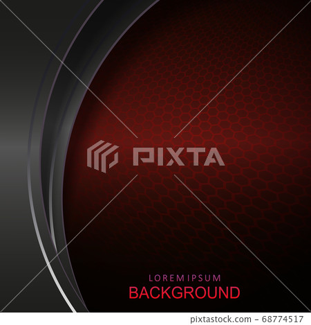 Abstract dark red mesh background, curved... - Stock Illustration ...