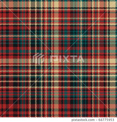 Tartan plaid pattern seamless. Print fabric - Stock Illustration ...