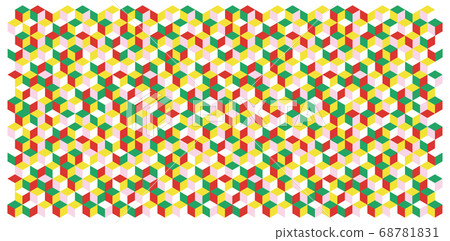 Background material geometric pattern block - Stock Illustration ...