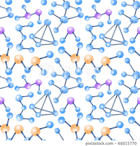 Back to school - Science seamless pattern.... - Stock Illustration ...