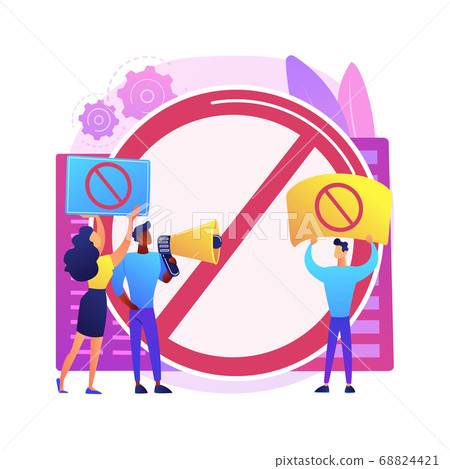 Public backlash abstract concept vector... - Stock Illustration ...