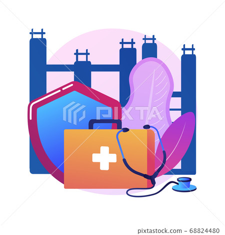 Occupational health abstract concept vector... - Stock Illustration ...