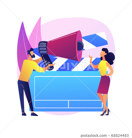 Casting call abstract concept vector illustration. - Stock Illustration ...