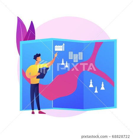 Area management abstract concept vector... - Stock Illustration ...