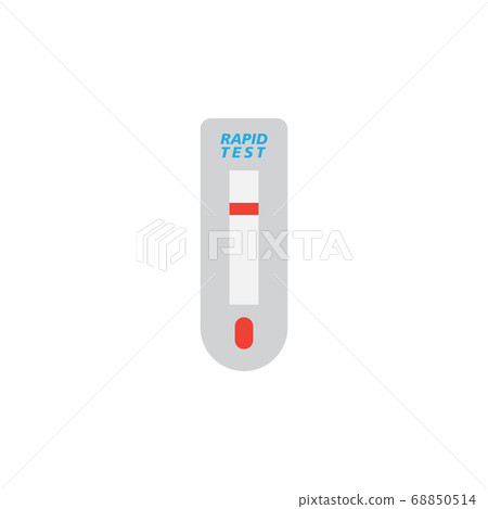 Rapid test device icon design template vector - Stock Illustration ...