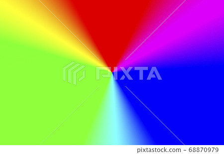 Beautiful rainbow gradient radial line... - Stock Illustration ...