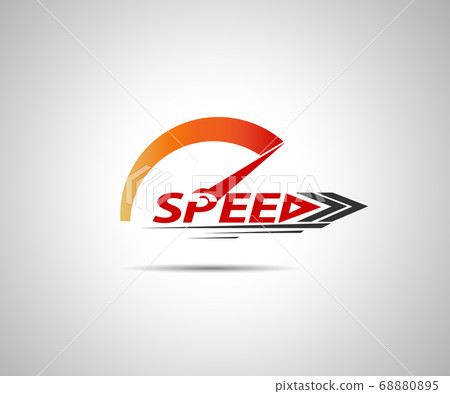 Speed, vector logo racing-插圖素材 [68880895] - PIXTA圖庫
