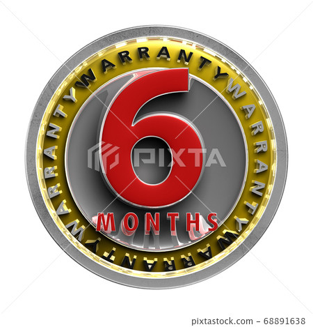 Signs 6 months 3d.-插圖素材 [68891638] - PIXTA圖庫