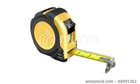 Realistic Tape measure isolated - Stock Illustration [68905362] - PIXTA