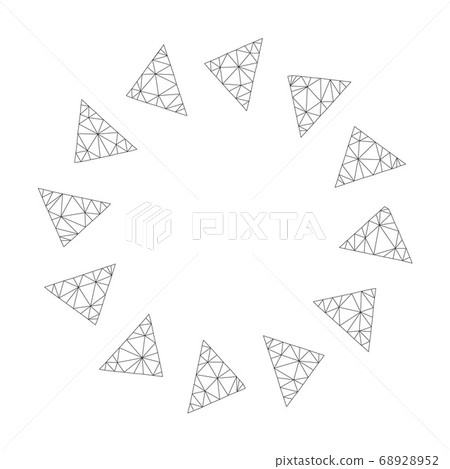 Mesh Vector Rotate Ccw Icon - Stock Illustration [68928952] - PIXTA