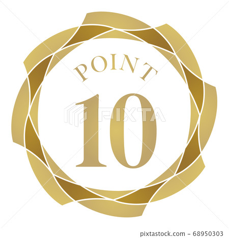 Point 10 mark - Stock Illustration [68950303] - PIXTA