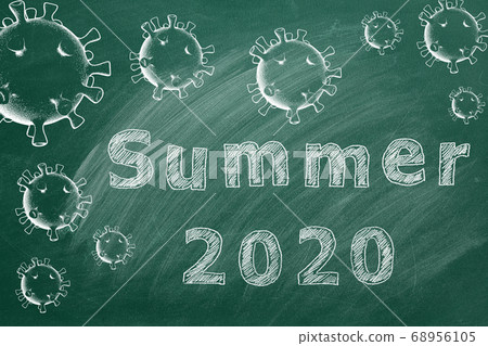 Summer 2020 - Stock Illustration [68956105] - PIXTA