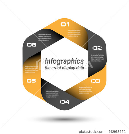Infographic design template. Idea to display... - Stock Illustration ...