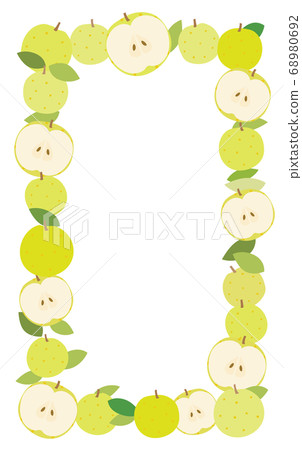 Pear frame - Stock Illustration [68980692] - PIXTA