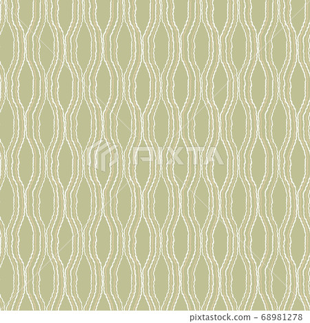 White and beige wavy lines on light green... - Stock Illustration ...