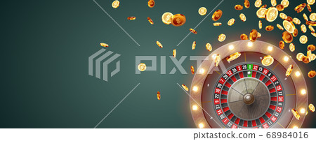 Realistic casino gambling roulette - Stock Illustration [68984016] - PIXTA