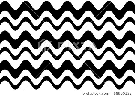 Wave pattern background rectangle monotone - Stock Illustration ...