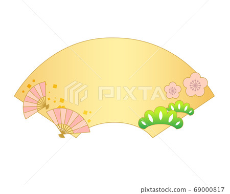 Japanese frame illustration material / vector - Stock Illustration ...