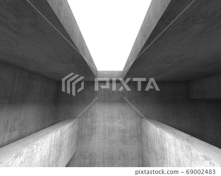 Abstract empty hall background, 3d - Stock Illustration [69002483] - PIXTA