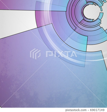 Techno Vector Circle Abstract Background - Stock Illustration [69017149 ...
