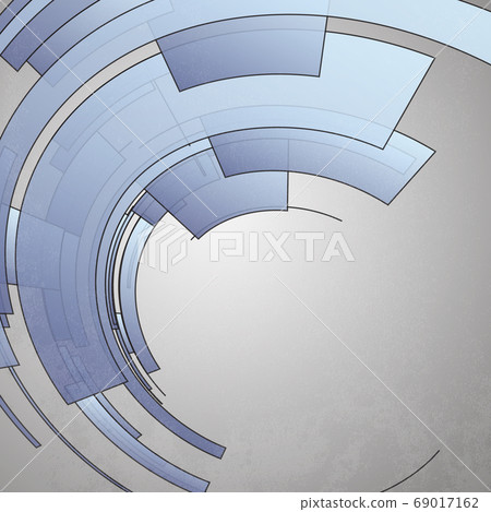 Techno Vector Circle Abstract Background - Stock Illustration [69017162 ...
