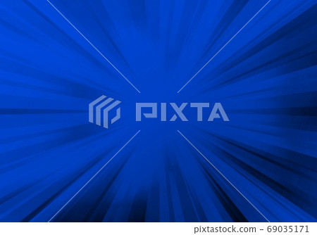 Radial blue geometric pattern - Stock Illustration [69035171] - PIXTA