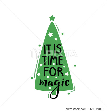 Its time for magic. Vector illustration of... - Stock Illustration ...
