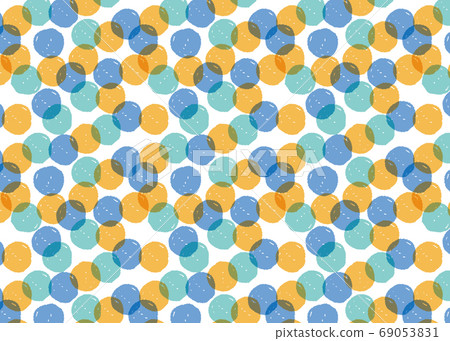 Cool polka dot background - Stock Illustration [69053831] - PIXTA