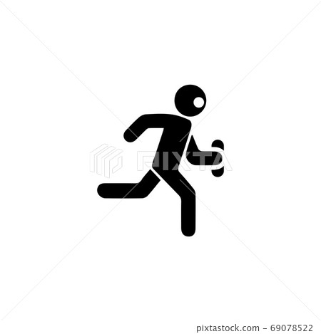 people Running gesture illustration vector design - Stock Illustration ...