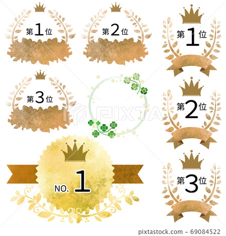 Ranking label - Stock Illustration [69084522] - PIXTA