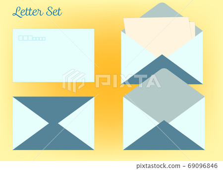 Simple illustration of front and back of... - Stock Illustration ...