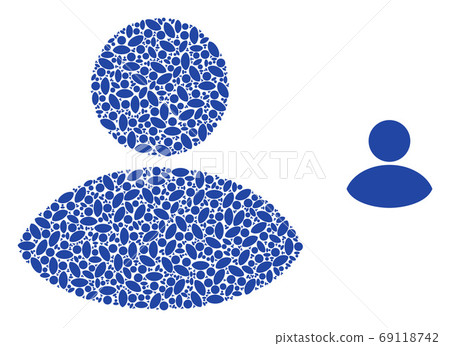 User Recursive Composition of Self Icons - Stock Illustration [69118742 ...