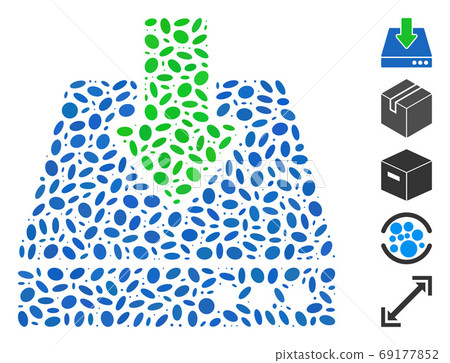 Dotted Collage Download - Stock Illustration [69177852] - PIXTA